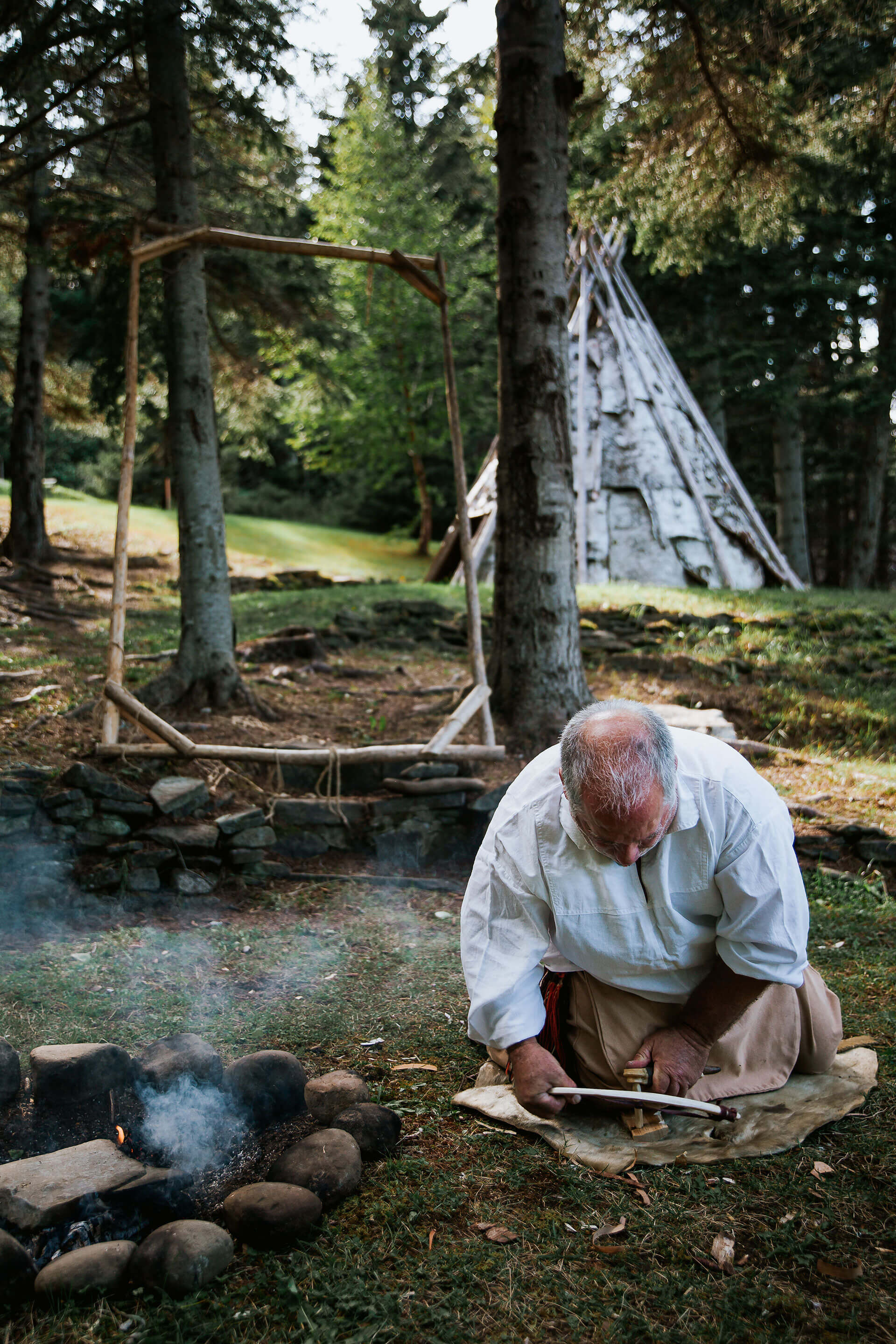 Tourisme Autochtone Québec - Site d'interprétation Micmac de Gespeg