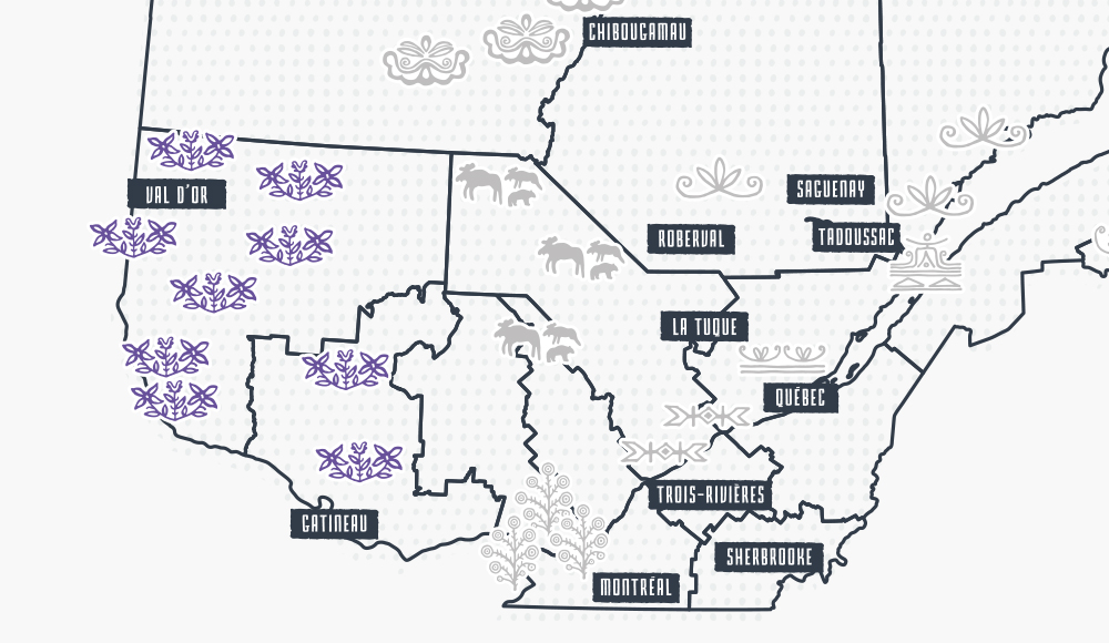 Tourisme Autochtone Québec - Régions